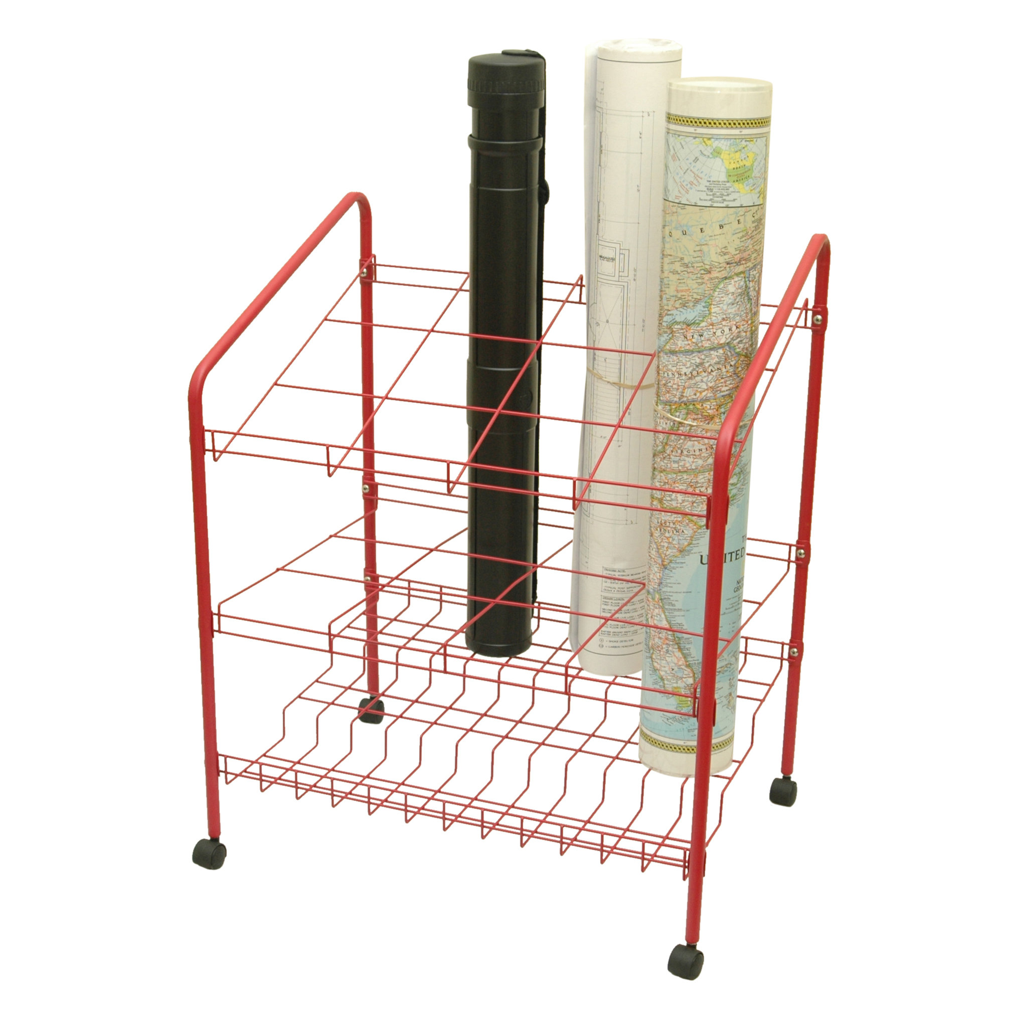 Adir Corp 12 Opening Upright Roll File Filing Cart & Reviews | Wayfair Adir Corp 12 Opening Upright Roll File Filing Cart & Reviews | Wayfair