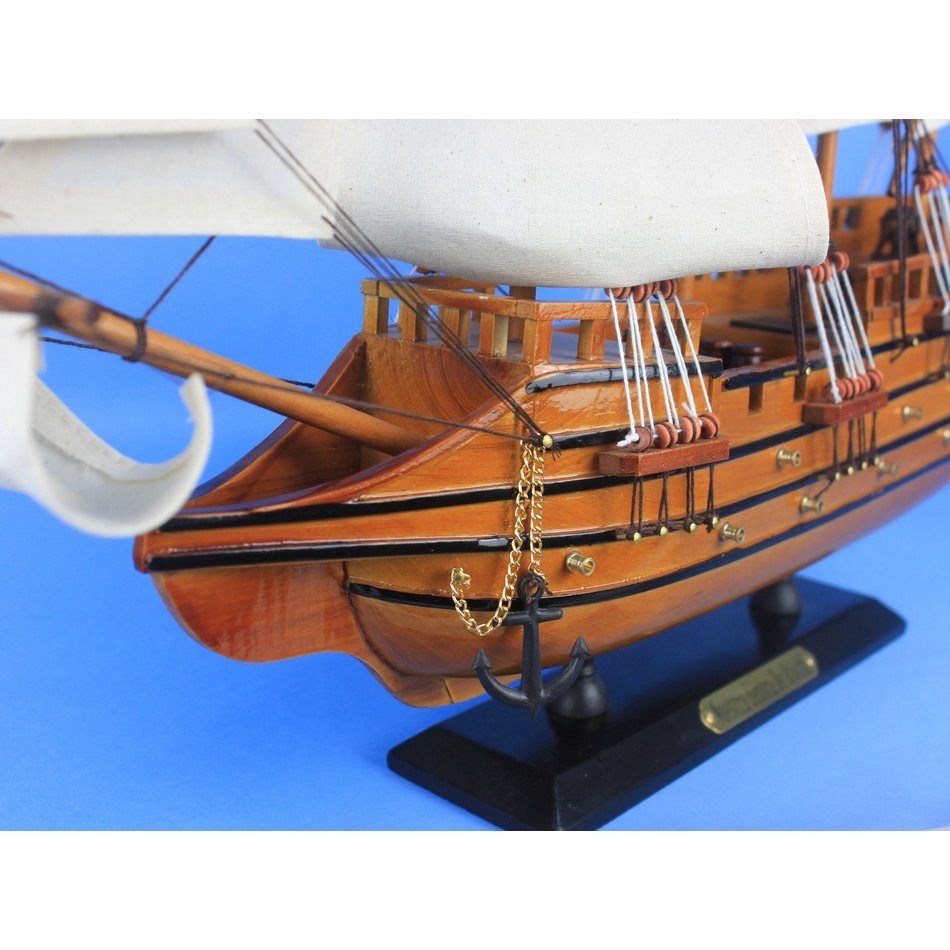 Handcrafted Nautical Decor Mel Fisher's Atocha Model Yacht & Reviews ...
