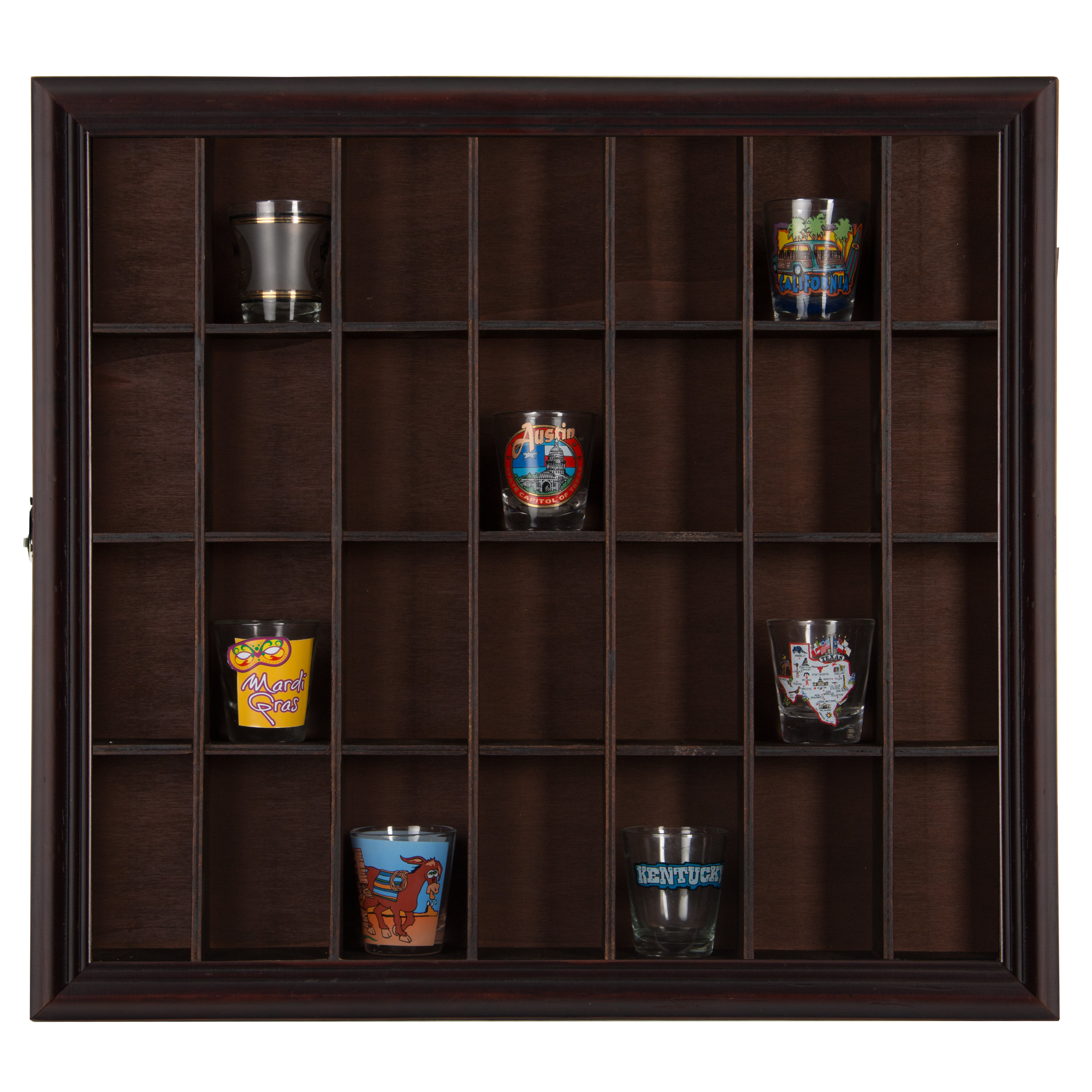 NielsenBainbridge Gallery Solutions Shot Glass Case Wall Décor ...