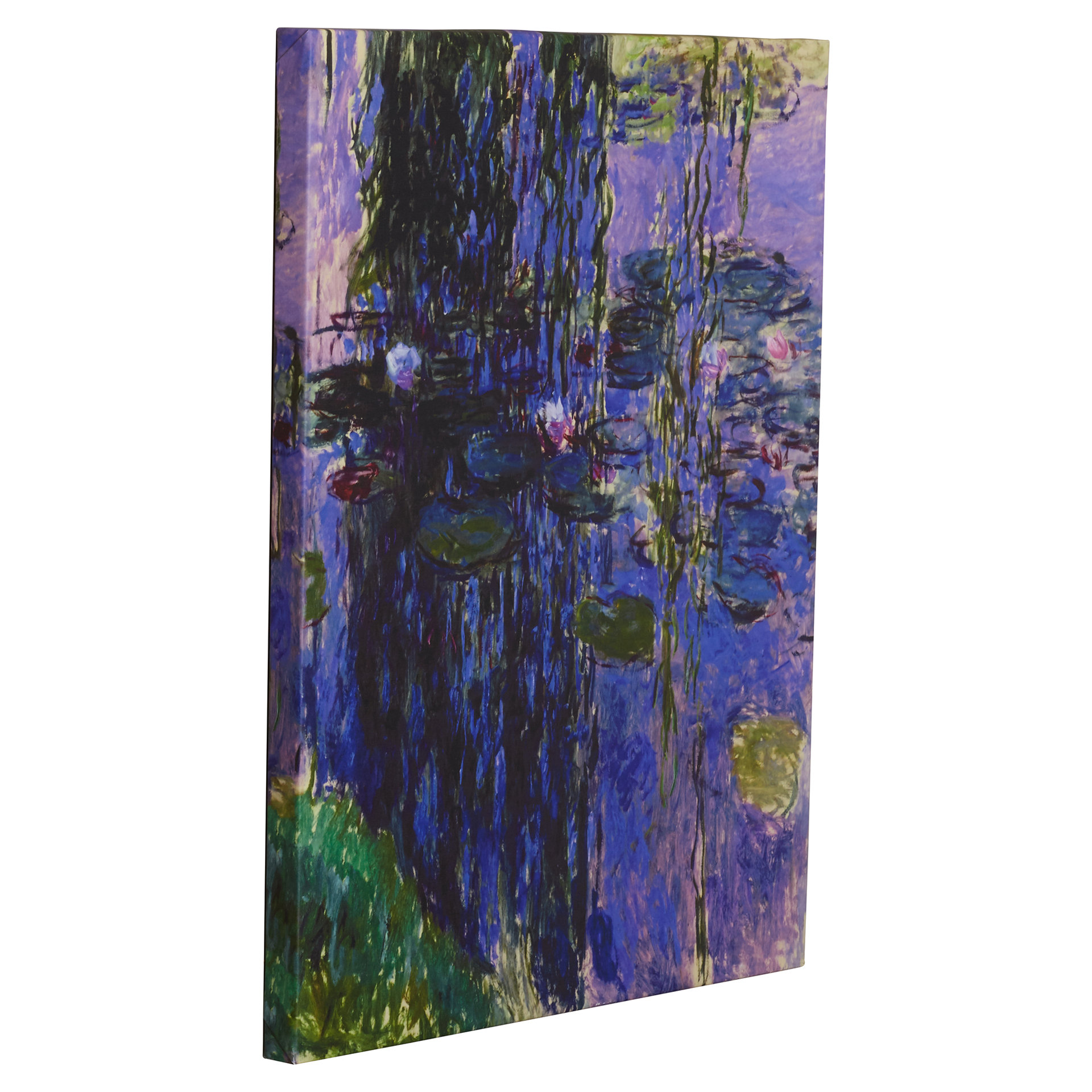 Alcott Hill 'Lavender Water Lilies' by Claude Monet Painting Print on ...