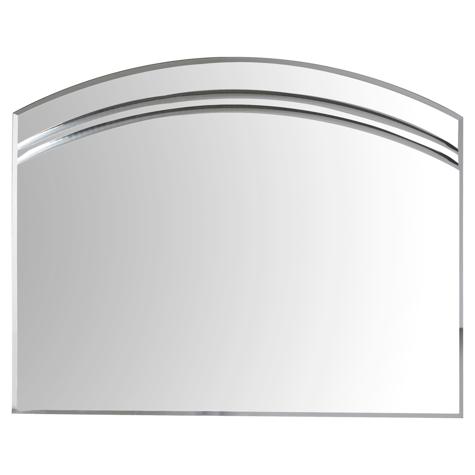 Wade Logan Duane Large Frameless Wall Mirror & Reviews | Wayfair