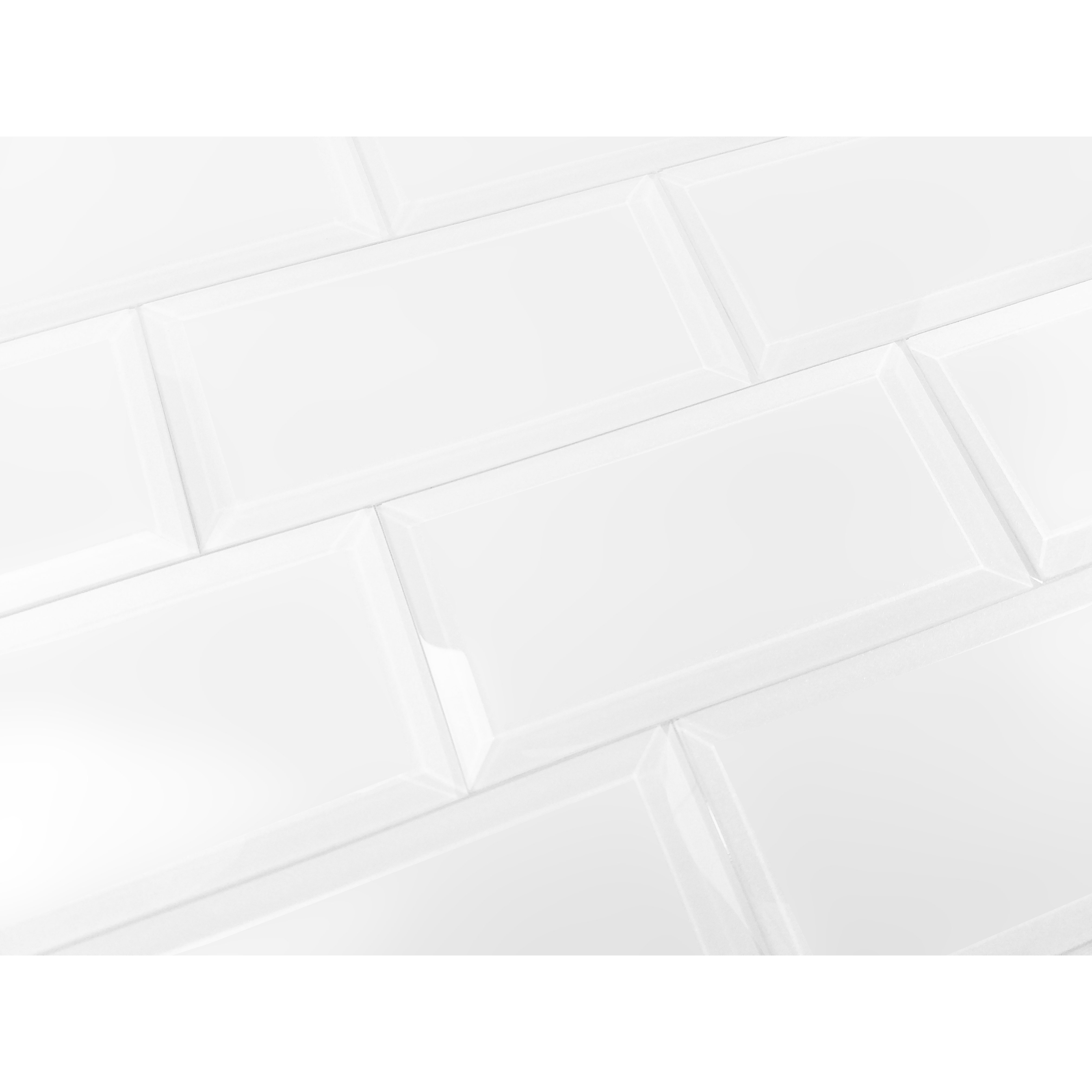 Abolos Frosted Elegance 3 X 6 Glass Subway Tile In Matte White Wayfair