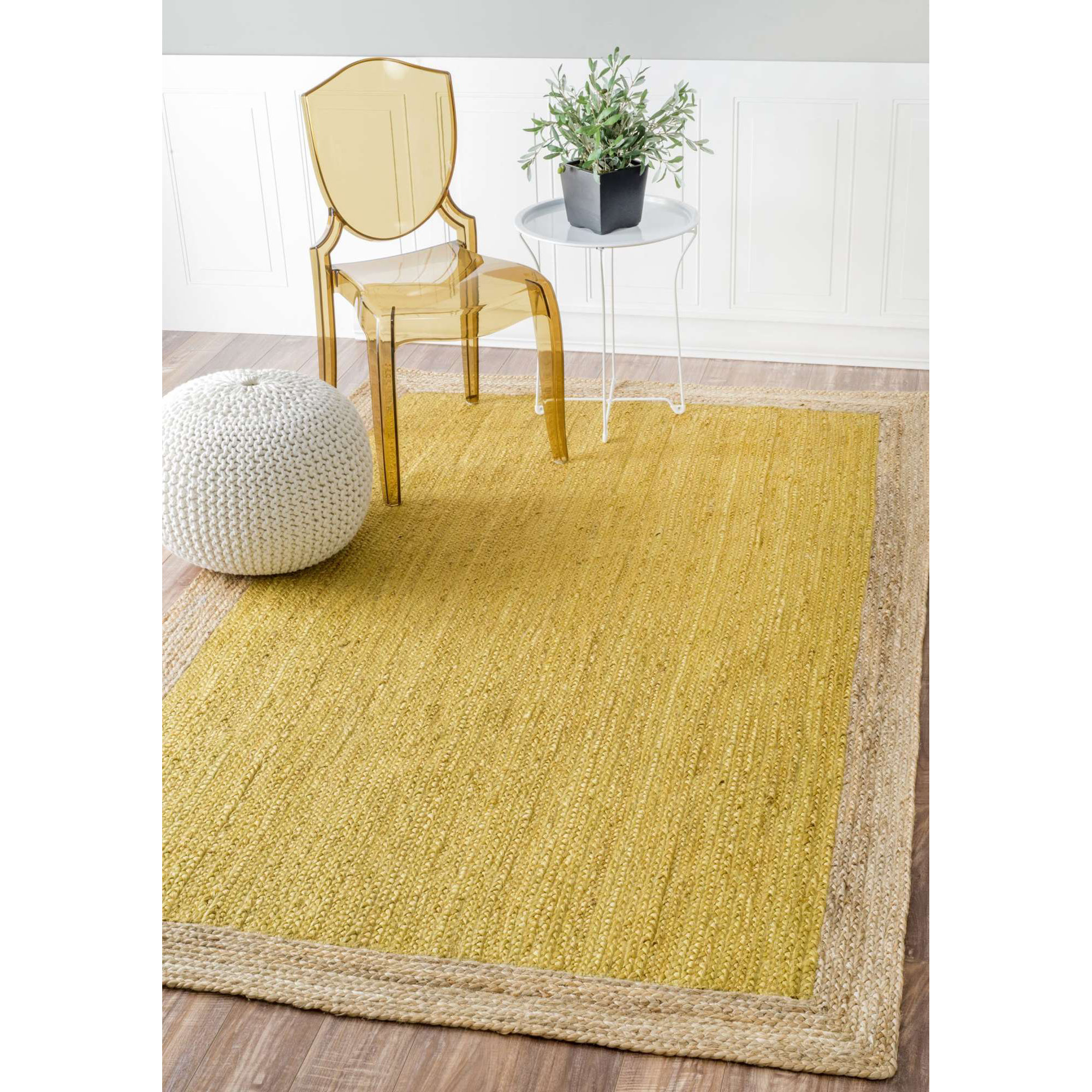 Bay Isle Home Dryden Hand-Woven Yellow Area Rug & Reviews | Wayfair