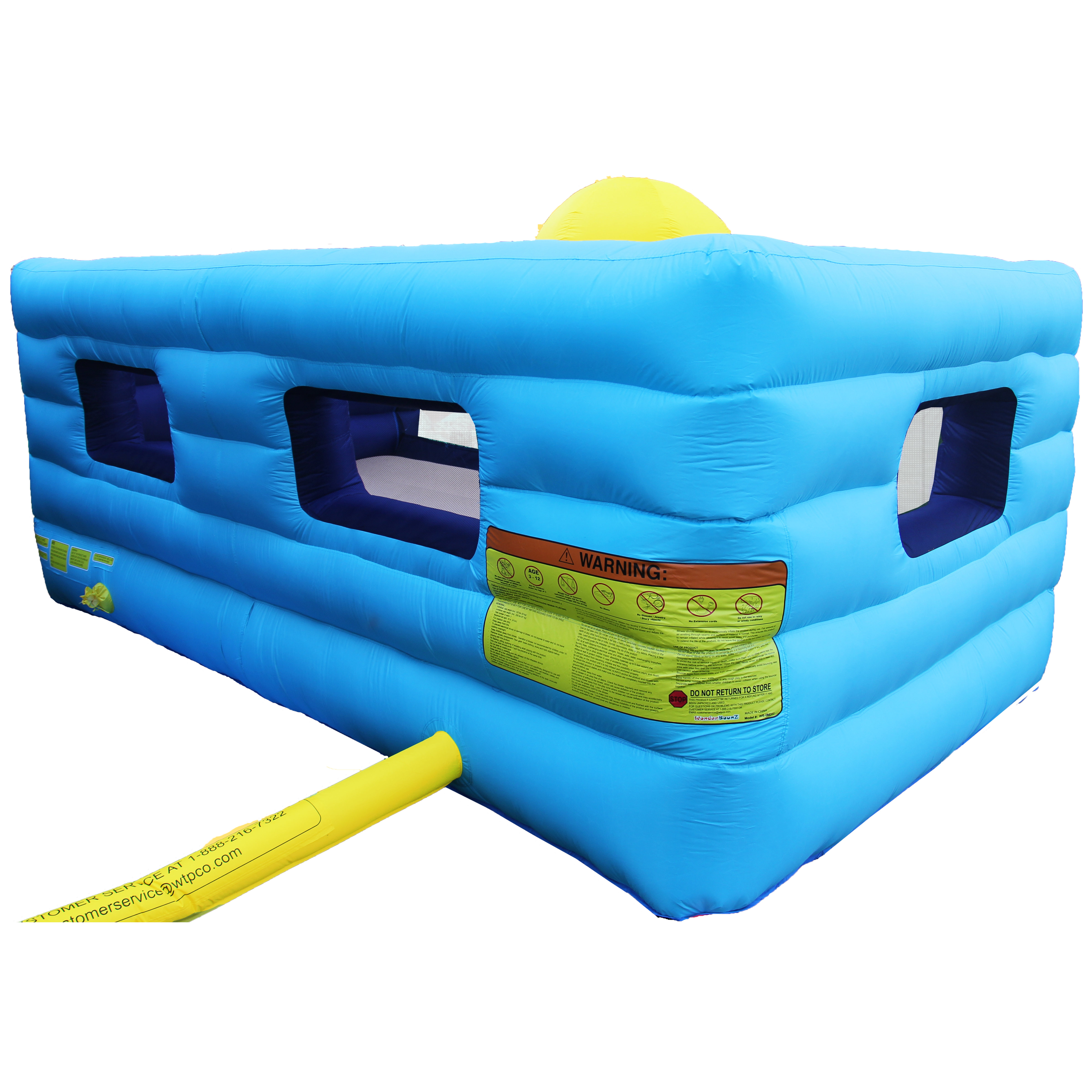 Wonderbounz Inflatable Mars Landing Jump N Lit Bounce House Wayfairca