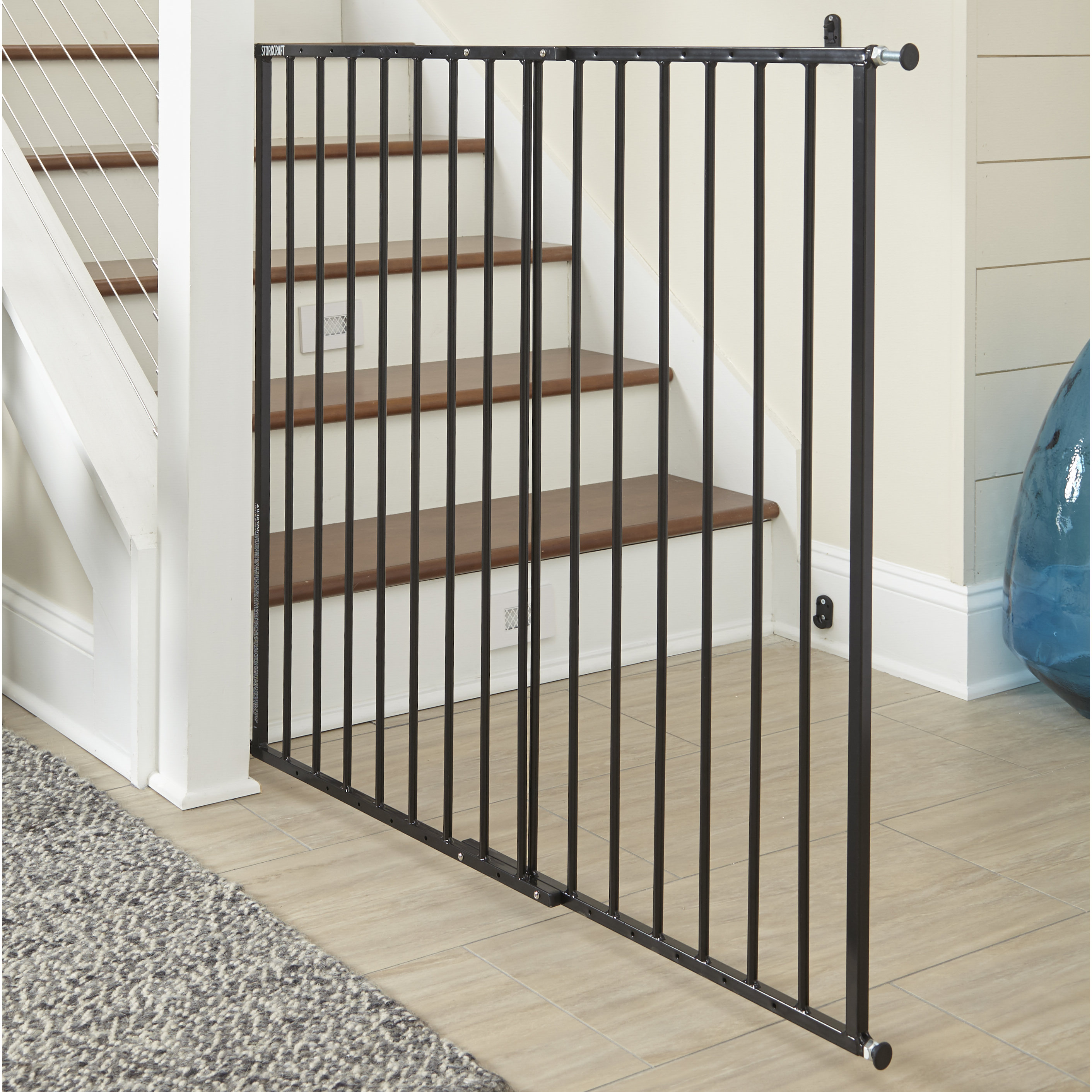 Storkcraft Easy Walk-Thru Tall Metal Safety Gate & Reviews | Wayfair