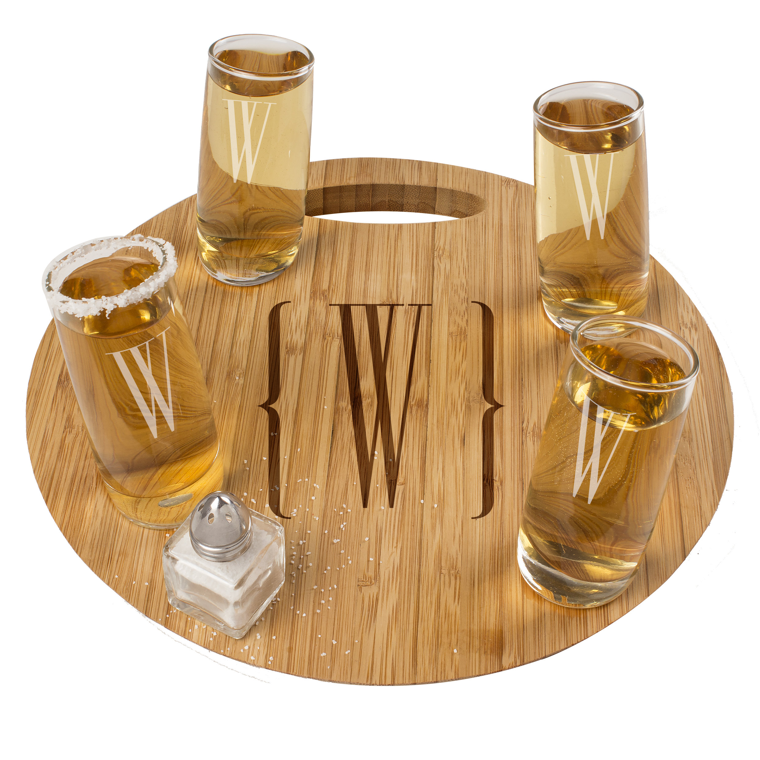 Cathys Concepts 6 Piece Personalized Tequila Shooter Set & Reviews ...