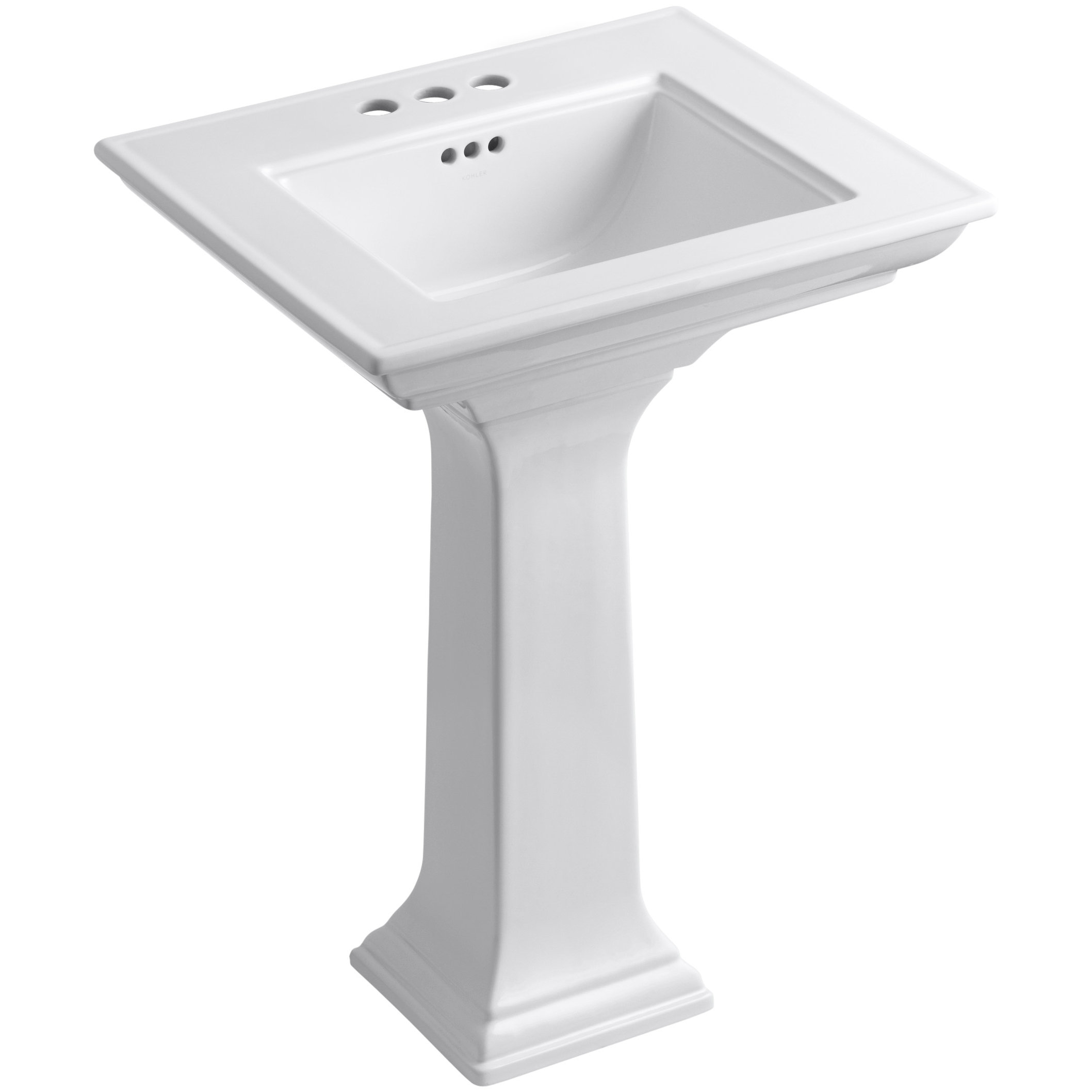 Kohler Memoirs Stately 24 Pedestal Bathroom Sink Reviews Wayfair