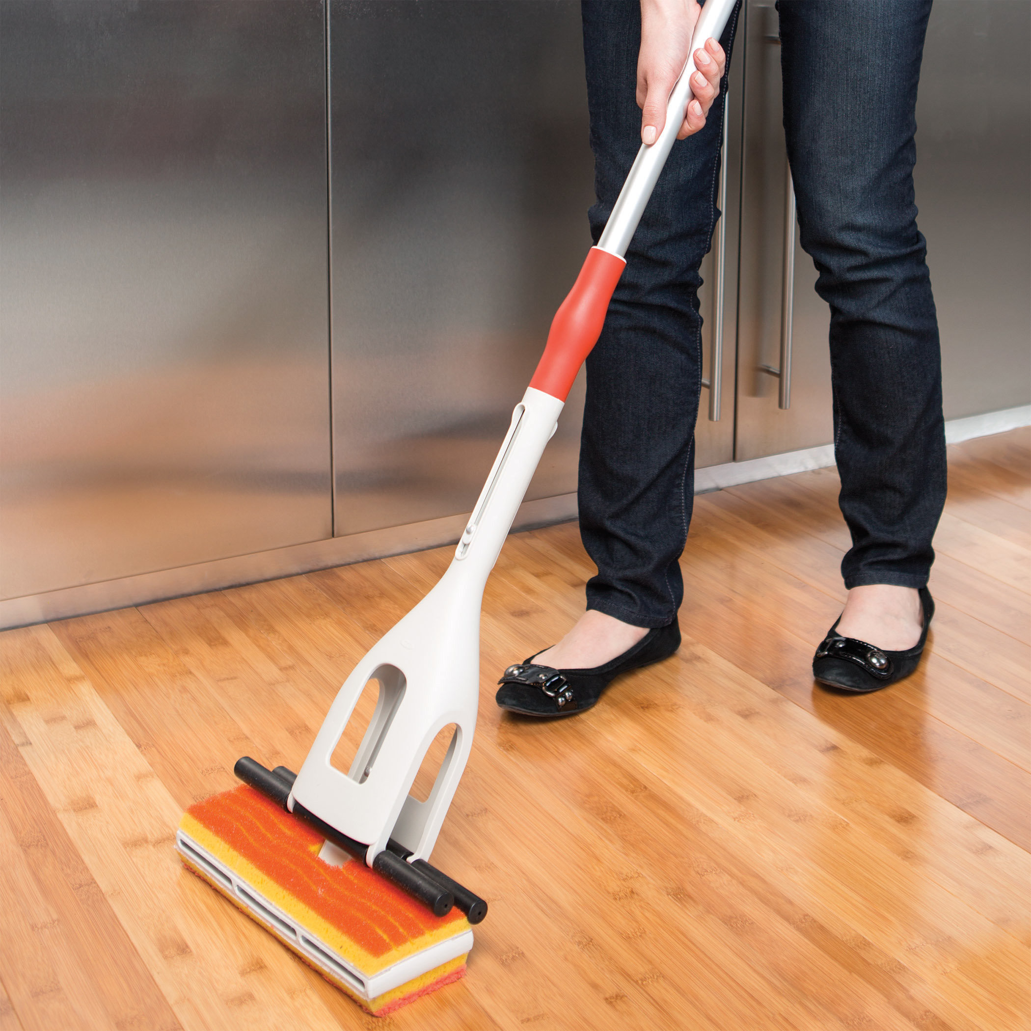 OXO Good Grips Double Sided Flip Mop & Reviews | Wayfair OXO Good Grips Double Sided Flip Mop & Reviews | Wayfair